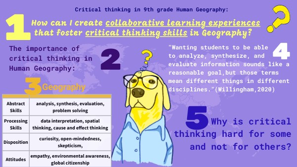 Critical thinking in geography