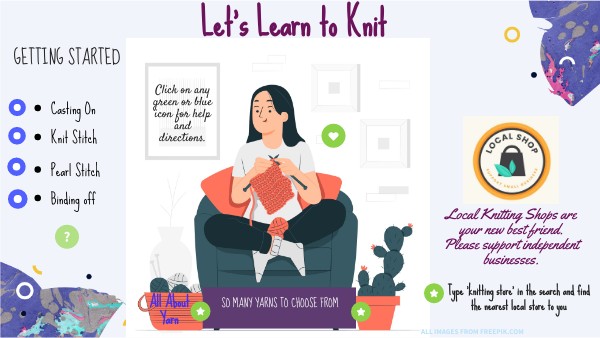Let's Learn to Knit
