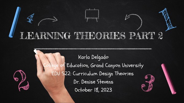 Learning Theories Part 2 | Genially