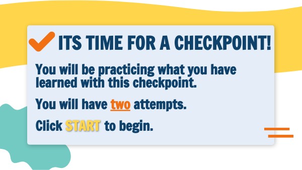 6th - Checkpoint Template