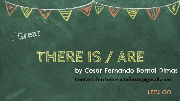 THERE IS / ARE | Genially
