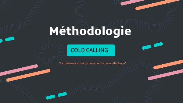 ATELIER COLD CALLING