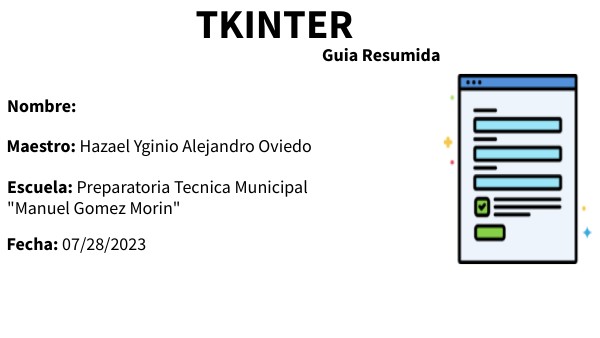 Tkinter | Genially