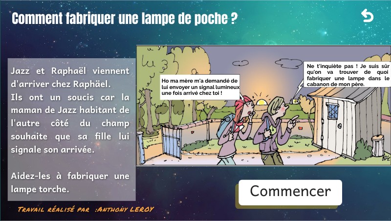 Comment fabriquer une lampe de poche ? | Genially