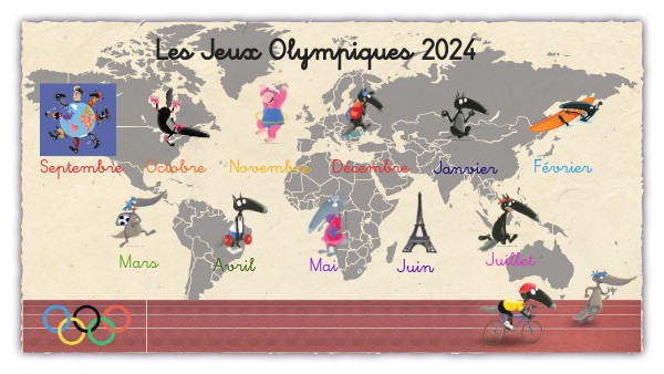 Notre tour du monde en attendant les Jeux Olympiques | Genially