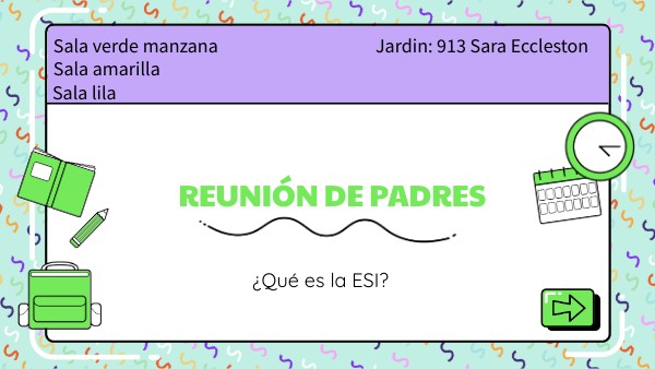 PRESENTACIÓN REUNIÓN DE PADRES