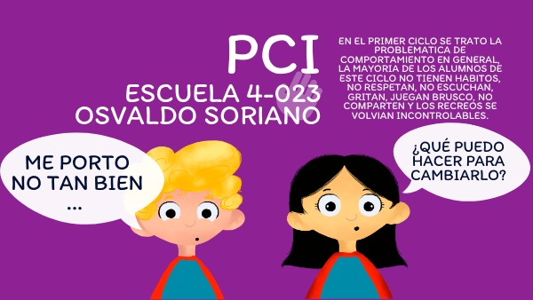 PCI PRIMARIA 1ER CICLO | Genially