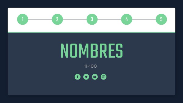 NUMBERS LIST | Genially