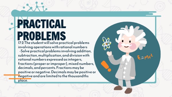 PRACTICAL PROBLEMS 7.2 | Genially
