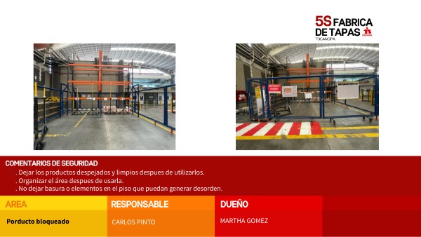 ESTANDARES 5S | Genially