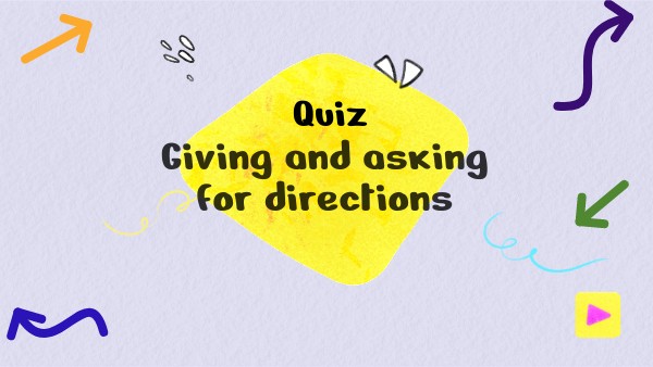Giving and asking for directions | Genially