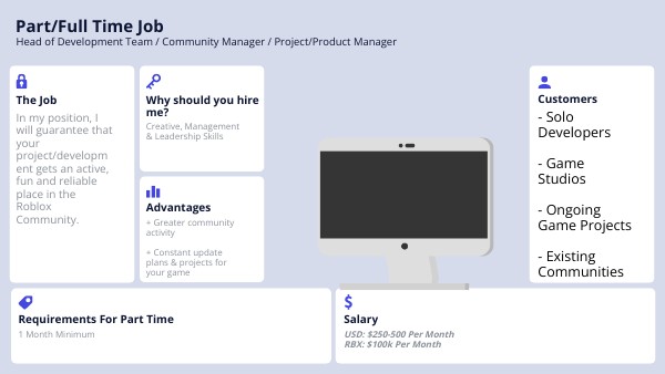 Part/Full Time Job