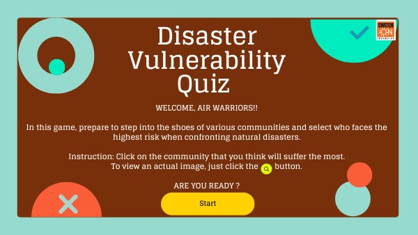Disaster Vulnerability QUIZ | Genially