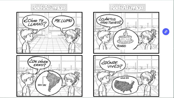 Basic presentation comic