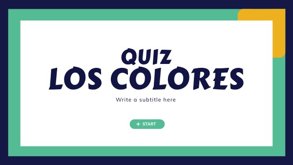 los colores - Quiz | Genially