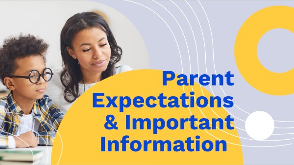 Parent Expectations 6-8 Orientation