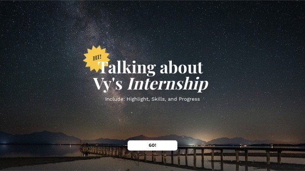 Vy's Internship
