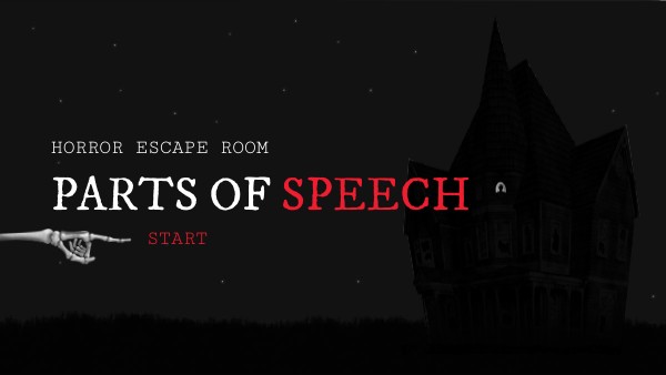 Parts of Speech - Escape Room | Genially