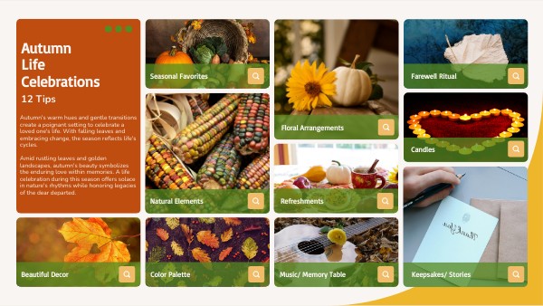 Autumn Life Celebrations