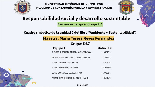 CUADRO SINÓPTICO : RSyDS | Genially