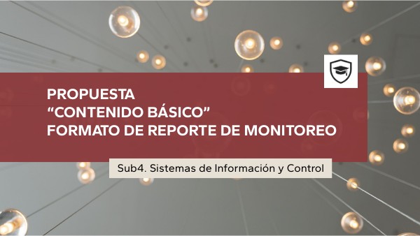 Formato de reporte de monitoreo | Genially