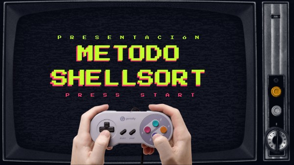 Ordenamiento tipo shell | Genially