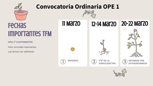 Fechas Extraordinaria OPE1