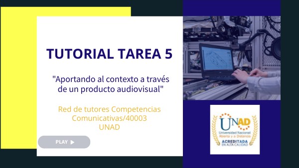 Tutorial tarea 5. | Genially