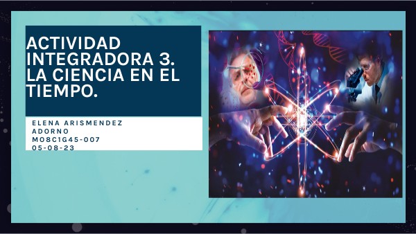 PRESENTACIÓN CIENCIA