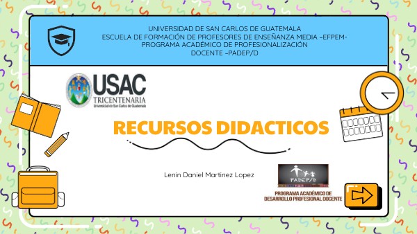 RECURSOS DIDACTICOS