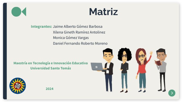 Matriz - Edutools | Genially