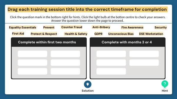 SHU Mandatory Training | Genially