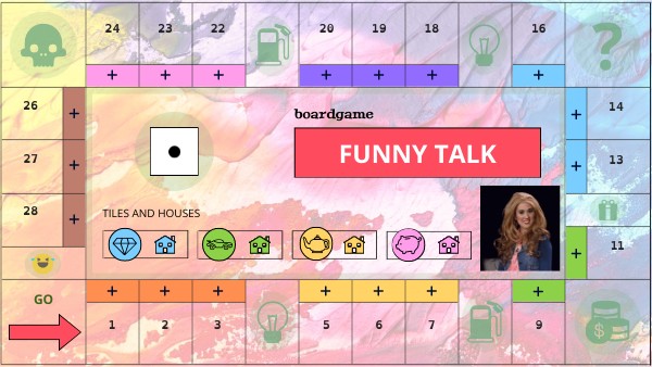 Funny Talk BOARD GAME | Genially