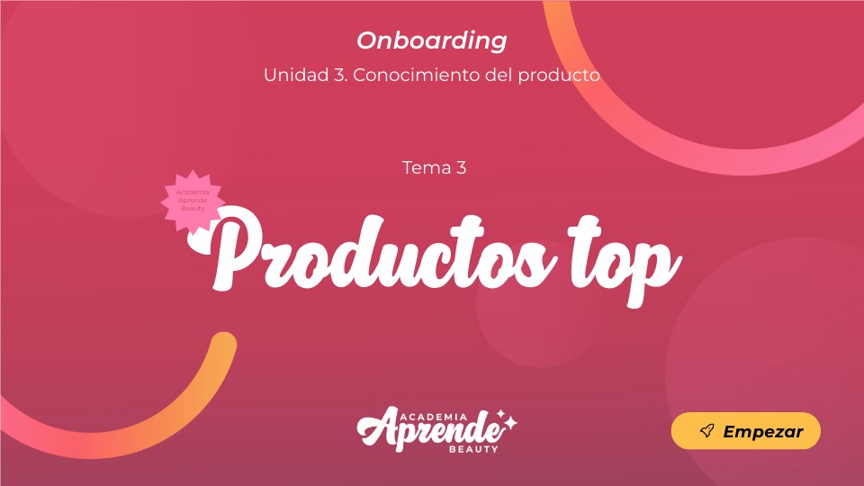 U3. Tema 3. Productos top | Genially