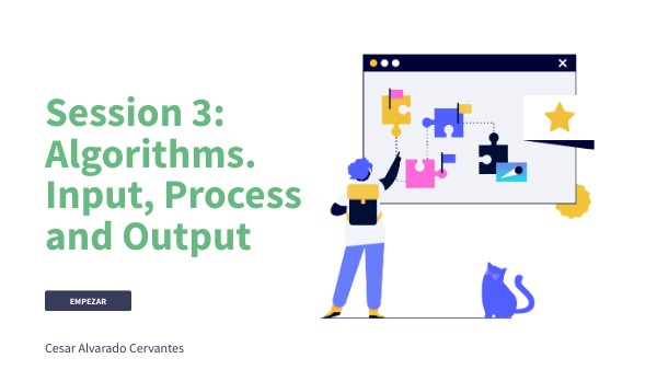 Session3: Algorithms, (I/O Process)