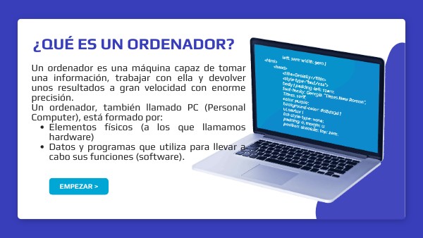 MÓDULO TRAINING CODE | Genially