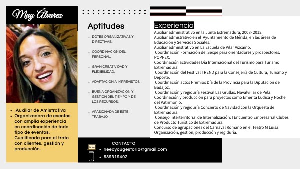 CV COMPACTO | Genially