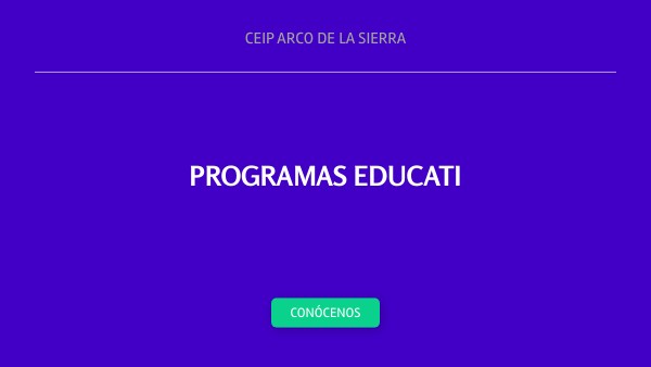 Programas educativos N