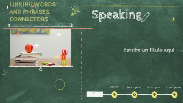 LINKING WORDS (SPEAKING & WRITING))