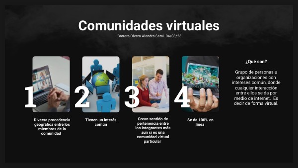 comunidades virtuales | Genially