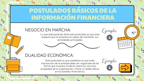 Postulados de la contabilidad | Genially