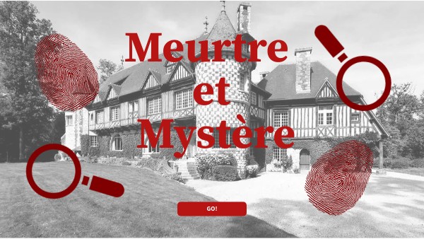 Meurtre et Mystère | Genially