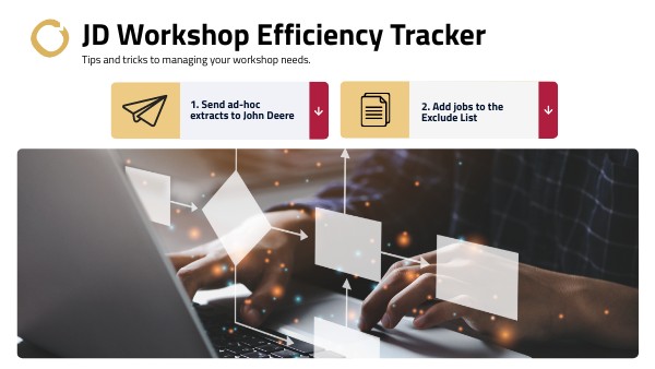 Workshop Efficiency Tracker - tips and tricks | Genially