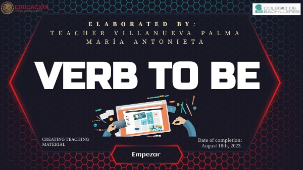 VERB TO BE | Genially