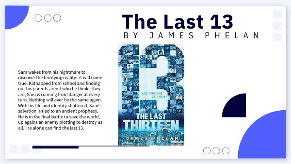 First Chapter Fridays: The Last 13