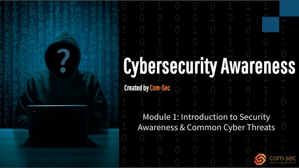 Cybersecurity Awareness Training: Module 1 | Genially