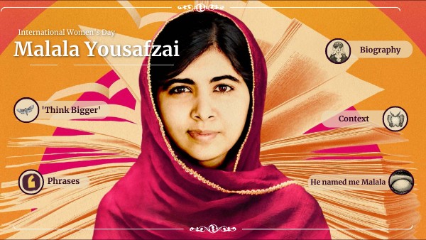 Women’S Day: Malala | Genially