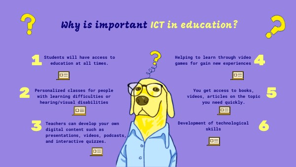 Importance of the ICT in education. | Genially
