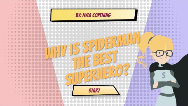 SUPERHEROES PRESENTATION | Genially