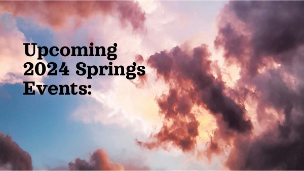 Spring 2024 Events